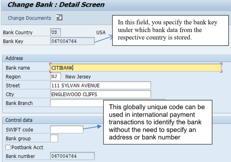 Sap Electronic Bank Statement