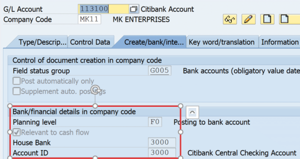 Sap Electronic Bank Statement