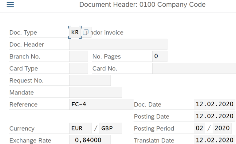 SAP Foreign Currency Business Process, Configuration, Testing